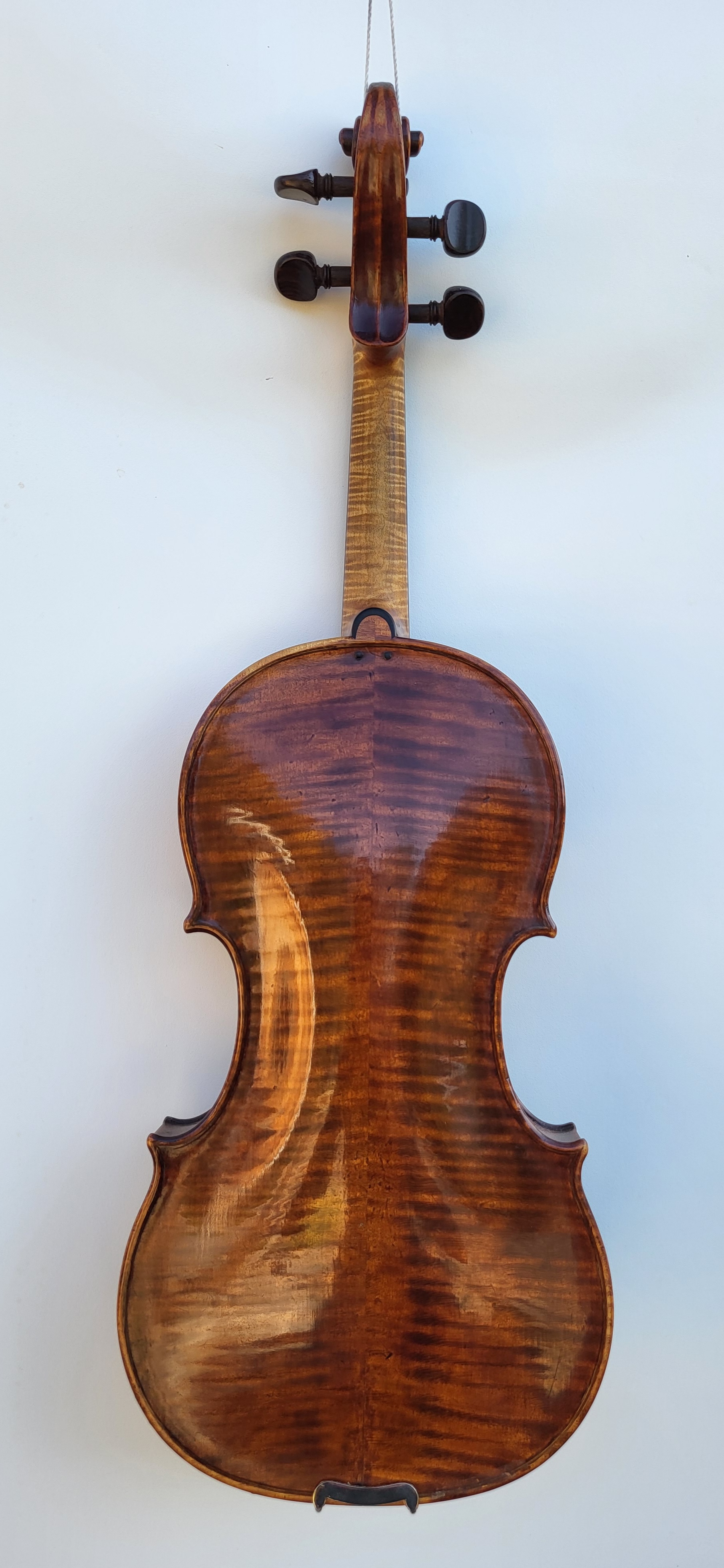 A late 19th-century German workshop violin labelled David Techler ...