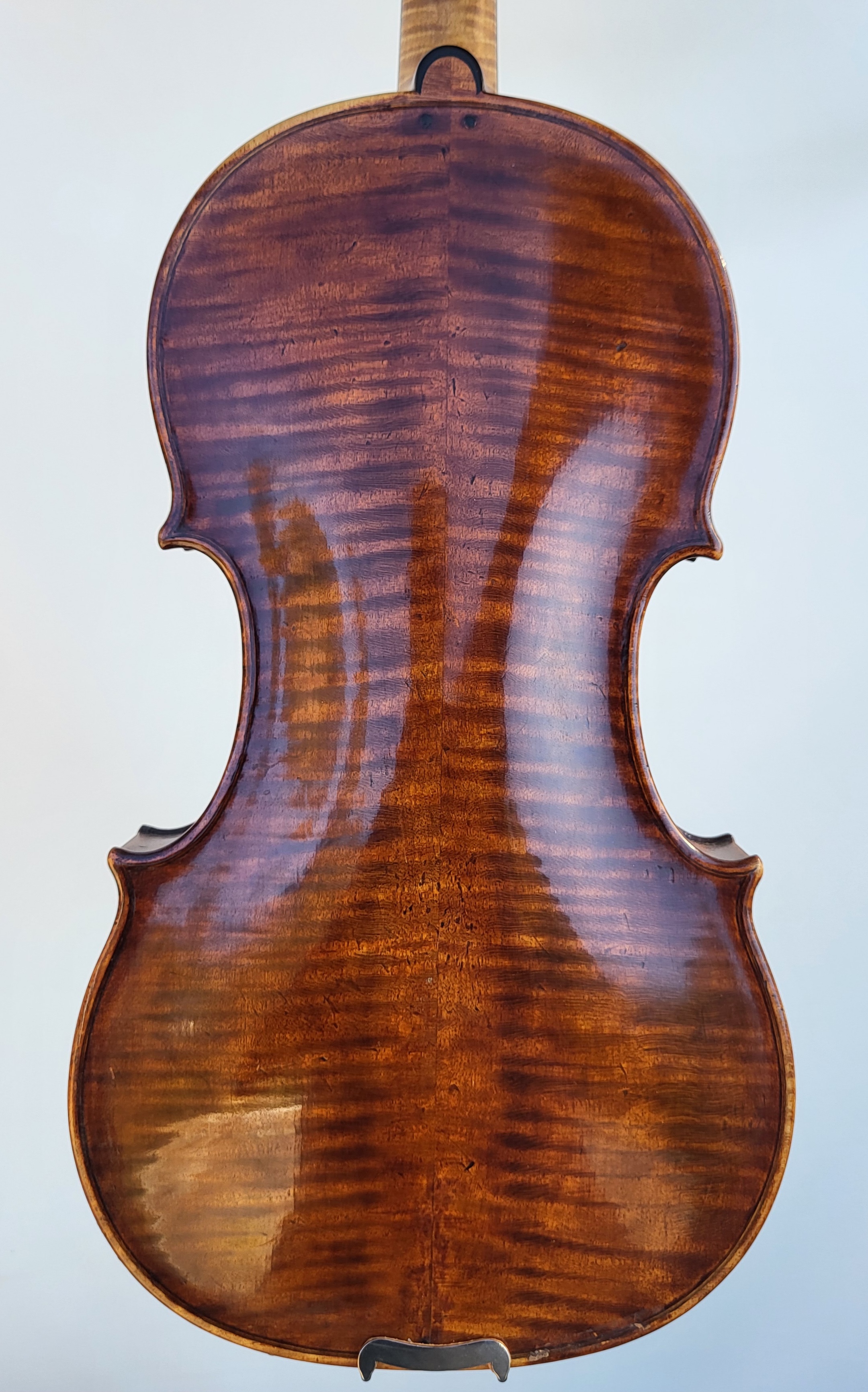 A late 19th-century German workshop violin labelled David Techler ...