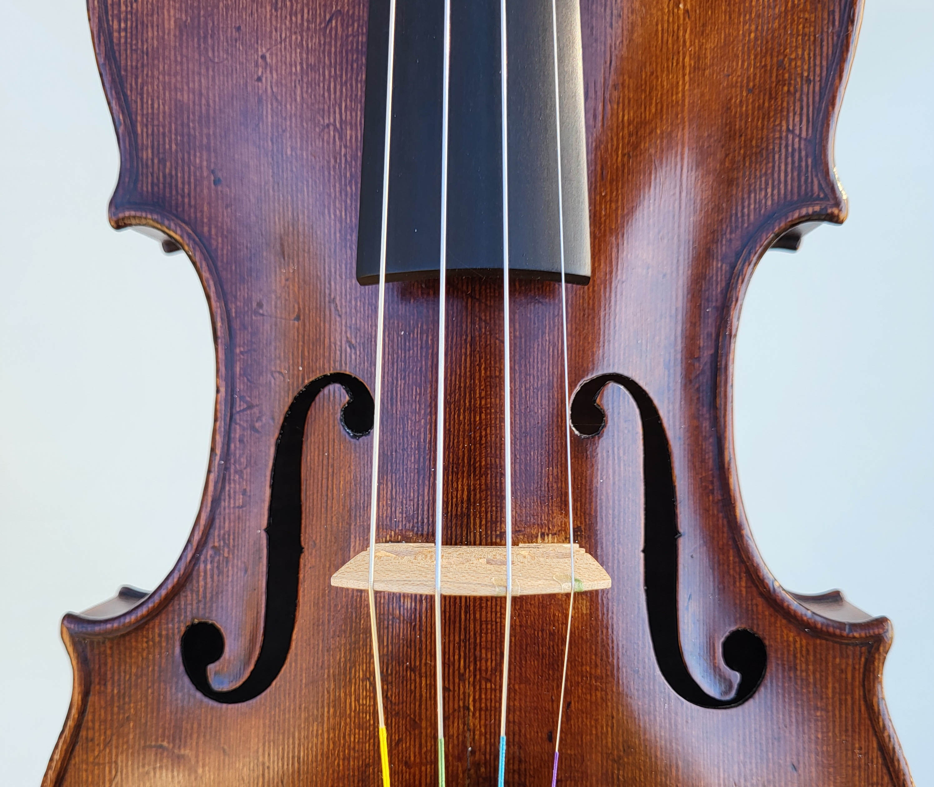 A late 19th-century German workshop violin labelled David Techler ...