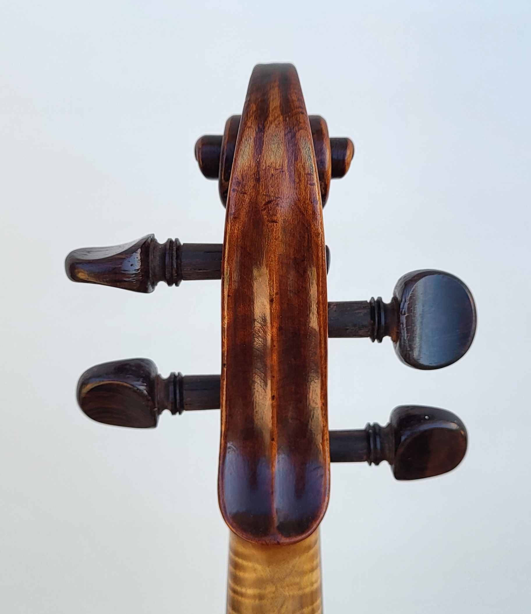 A late 19th-century German workshop violin labelled David Techler ...